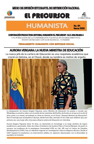 Periódico Estudiantil El Precursor - Marzo 2023 - Corporación Editorial ...