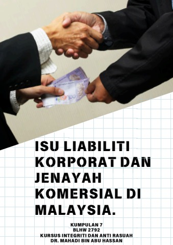 KURSUS INTEGRITI DAN ANTI RASUAH (BLHW 2792) (2) - intannatasha2003 Flip PDF | AnyFlip