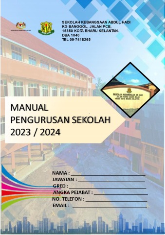 MANUAL PENGURUSAN SEKOLAH 2023/ 2024 - nurshahirah11-415 Flip PDF | AnyFlip