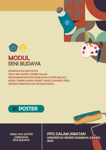 MODUL AJAR SENI BUDAYA POSTER REVISI - Tiara Ayu Safitri Flip PDF | AnyFlip