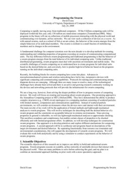 Programming the Swarm - Guset User Flip PDF | AnyFlip