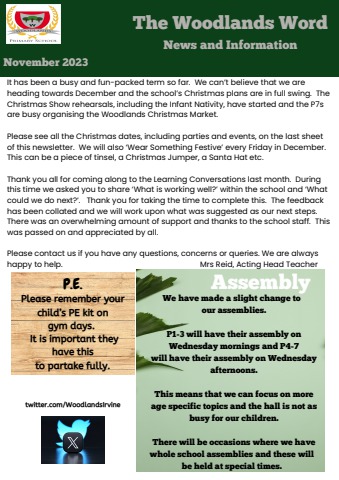 Woodlands Word Nov 23 - woodlands Flip PDF | AnyFlip