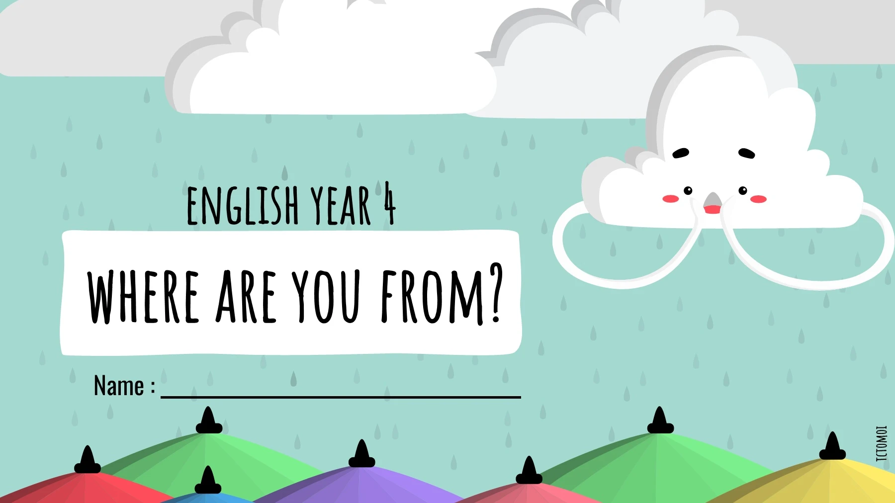 WHERE ARE YOU FROM -COUNTRY NOTES