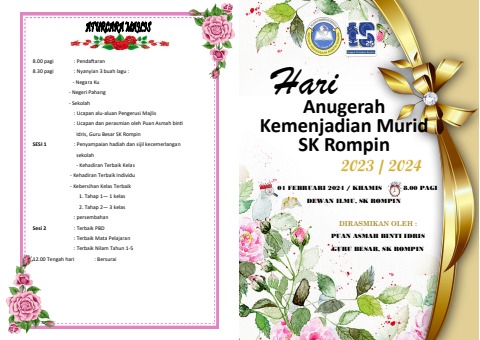 HARI ANUGERAH KEMENJADIAN MURID SK ROMPIN - Yatie Wan Flip PDF | AnyFlip