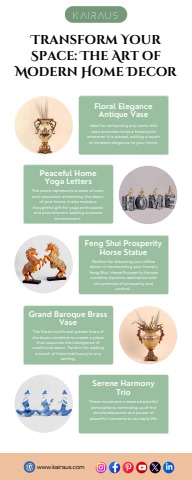 "Timeless Decor: Figurines, Statues, and Vases for Every Space"