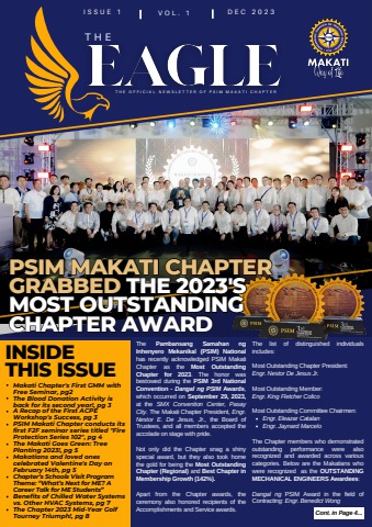 The Eagle 2023 - PSIM Makati Chapter Flip PDF | AnyFlip