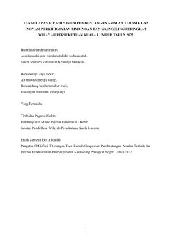 TEKS VIP SIMPOSIUM PEMBENTANGAN AMALAN TERBAIK - g-36416399 Flip PDF ...