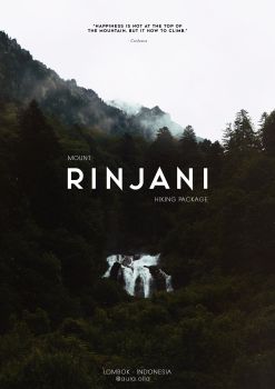 RINJANI POSTER - Aura Raudhatul Jannah Agung Flip PDF | AnyFlip