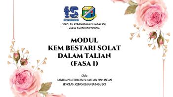 MODUL KEM BESTARI SOLAT - amriskb2 | Membalik PDF Dalam talian | AnyFlip