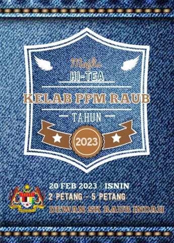 Buku Program Digital l Hi Tea KPPM Raub l Denim 2023