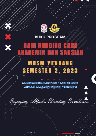 Hari Runding Cara Akademik dan Sahsiah 2023 - anisamalina2021 Flip PDF ...