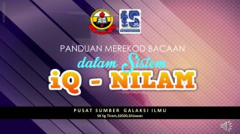 Panduan Merekod Bacaan dalam Sistem iQ NILAM - GALAKSI ILMU SKST 2 | Membalik PDF Dalam talian ...