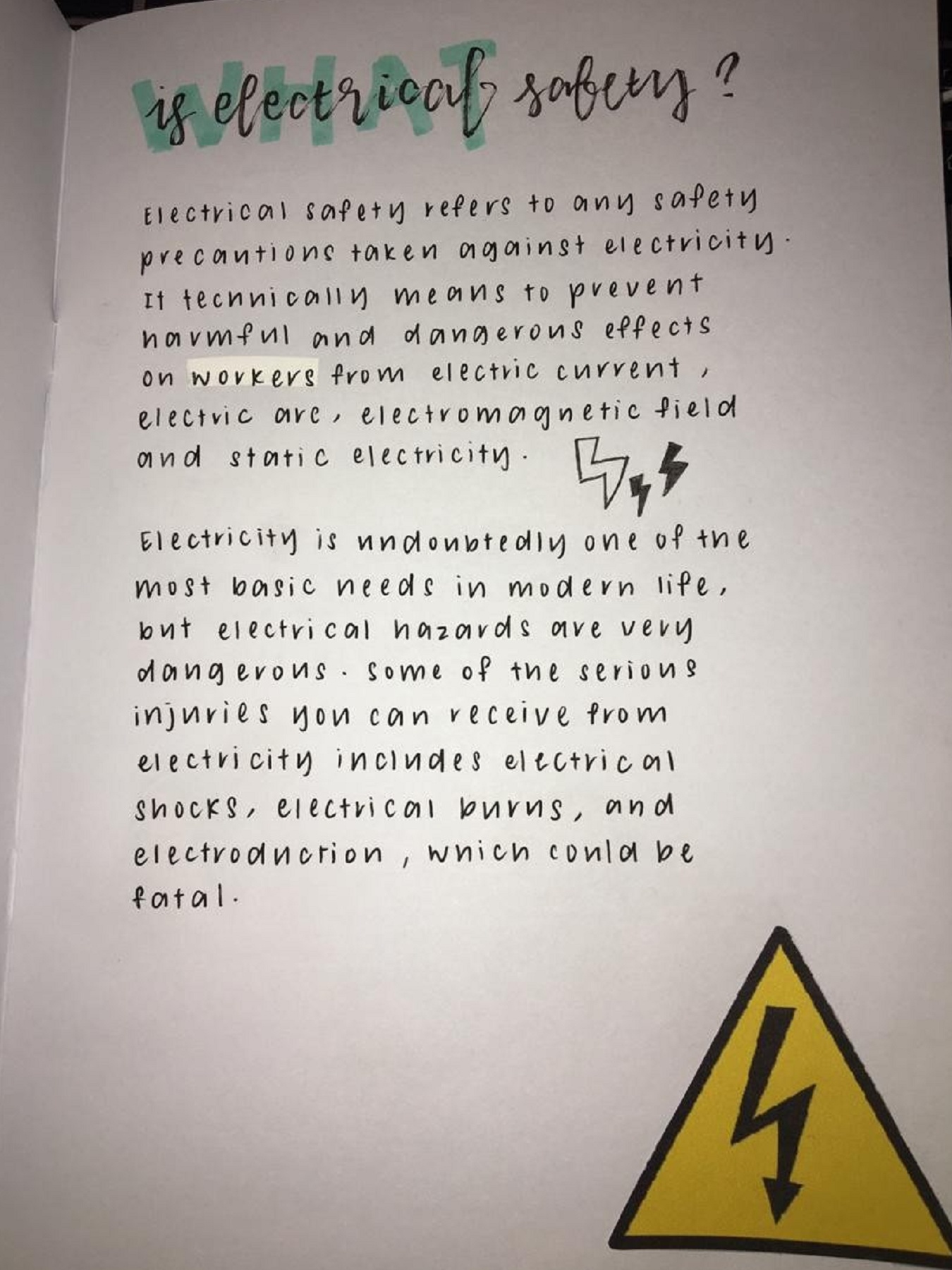 Safety Science Flip Book