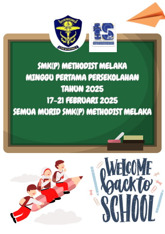 SMK(P) METHODIST MELAKA MINGGU PERTAMA PERSEKOLAHAN TAHUN 2024 11 – 15 ...