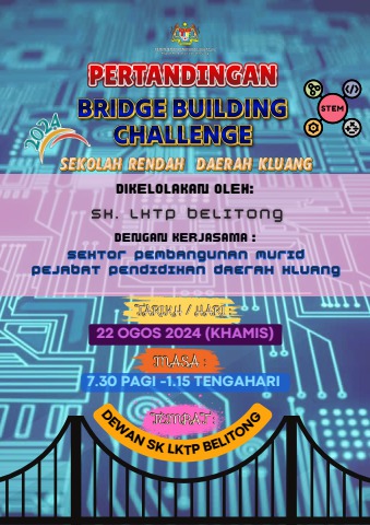 BUKU PROGRAM PERTANDINGAN BRIDGE BUILDING CHALLENGE PERINGKAT DAERAH KLUANG