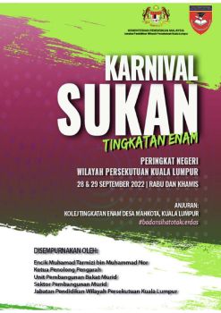 BUKU PROGRAM KARNIVAL SUKAN KTEDM 2022 - fathinemylia Flip PDF | AnyFlip