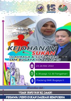 Buku Aturcara Kejohanan Sukan SMK Bugaya II 2022 - aermanalam Flip PDF ...