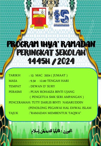 PROGRAM IHYA' RAMADHAN 1445H 2024 - Syazana1018 Flip PDF | AnyFlip