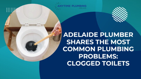 Adelaide Plumber Shares The Most Common Plumbing Problems: Clogged Toilets