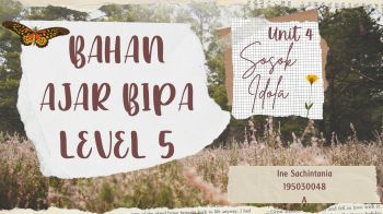 Bahan Ajar BIPA Level 5 - inesachintania28 Flip PDF | AnyFlip