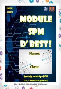 MODULE D'BEST SPM ENGLISH 1119/2 - g-66356286 | Membalik PDF Dalam ...