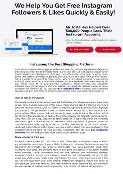 Mr. Insta - Mr. Insta Flip PDF | AnyFlip