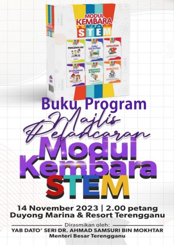 Buku Program Majlis Pelancaran Modul Kembara STEM - Rafiqah Rozak Flip PDF | AnyFlip