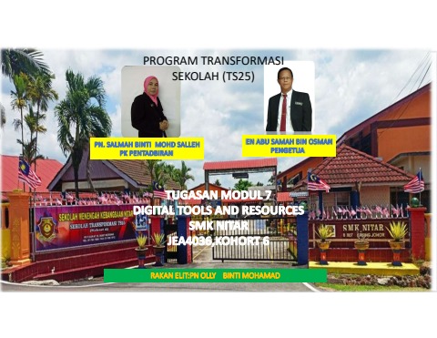 TS25 KOHORT 6 MODUL 7 SMK NITAR - SALMAH BINTI MOHD. SALLEH KPM-Guru Flip PDF | AnyFlip