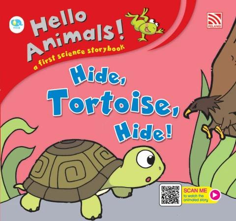 Hello Animals Hide, Tortoise, Hide BK15