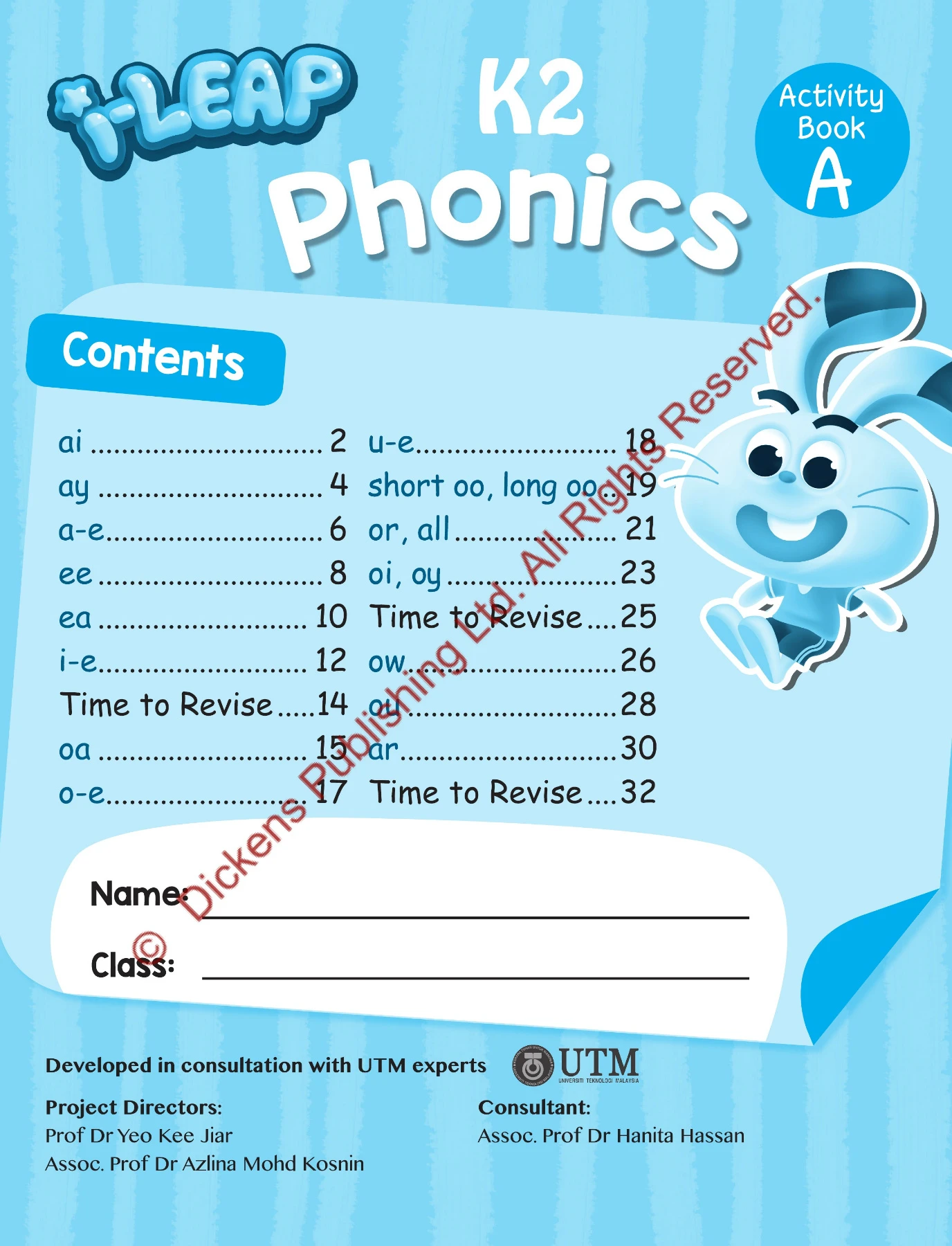 Phonics K2A Activity Book