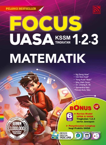 Focus UASA KSSM (T1,2 & 3) 2024 MATEMATIK - PENERBITAN PELANGI SDN BHD Flip PDF | AnyFlip