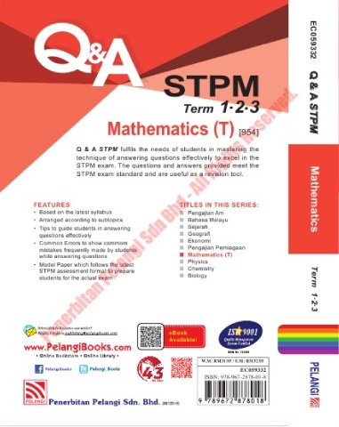 Page 33 - Q & A STPM 2022 - Mathematics (T)