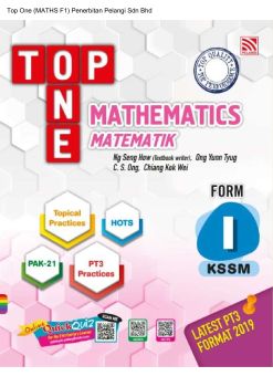 Top One (Maths F1) Penerbitan Pelangi Sdn Bhd - PENERBITAN PELANGI SDN BHD Flip PDF | AnyFlip