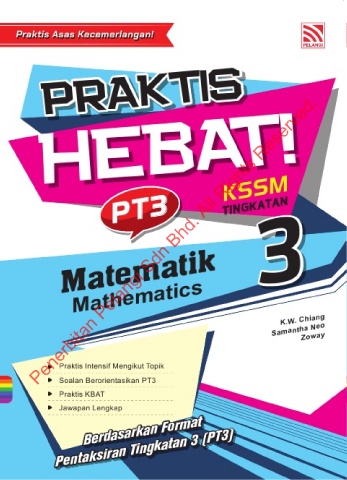 Page 1 - Praktis Hebat PT3 2022 - Tg 3 Matematik