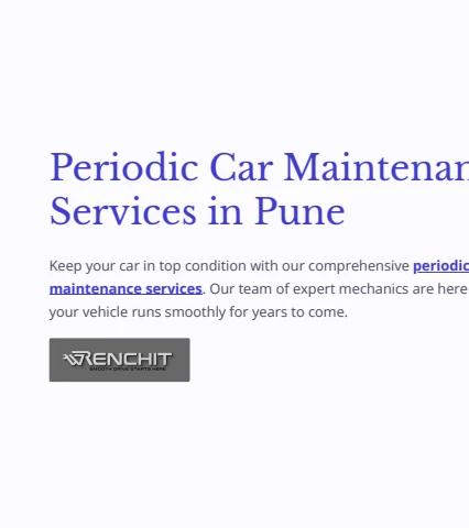 Periodic Car Maintenance Services in Pune: Keep Your Car in Top ...