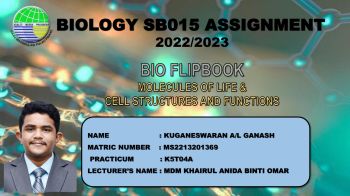 BIO FLIPBOOK (MOLECULES OF LIFE & CELL STRUCTURES AND FUNCTIONS) - kuganeswaran0512 Flip PDF ...