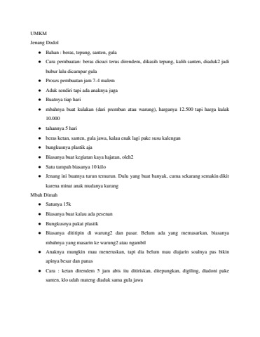Booklet UMKM - Gayatri Dyah Paramesti Lituhayu Flip PDF | AnyFlip