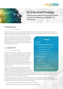 EU Industrial Strategy - Unlocking the power of industrial innovation ...