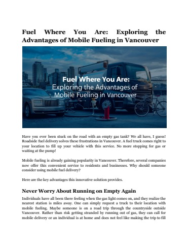 Fuel Where You Are_ Exploring the Advantages of Mobile Fueling in ...