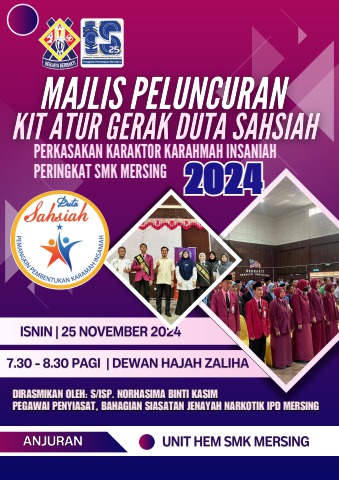 Majlis Peluncuran Kit Atur Gerak Duta Sahsiah SMK Mersing 2024 - hidayati164 Flip PDF | AnyFlip
