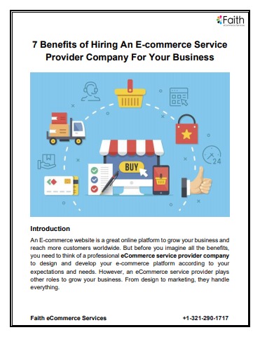 7 Benefits of Hiring An E-commerce Service Provider Company For Your ...