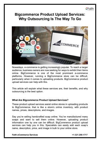 Bigcommerce Product Upload Services - williamsmith7499 Flip PDF | AnyFlip