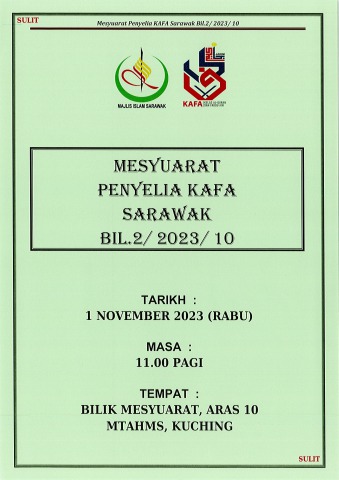 MESYUARAT PENYELIA KAFA BIL.2/ 2023/ 10 - KAFA, BPPI JAIS Flip PDF | AnyFlip