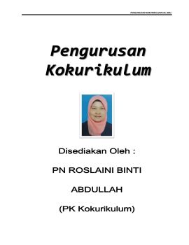 Pengurusan Ko-Kurikulum SKL 2021 - Guset User | Membalik PDF Dalam talian | AnyFlip