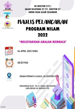 MAJLIS PELANCARAN PROGRAM NILAM 2022 - azraafifah98 Flip PDF | AnyFlip