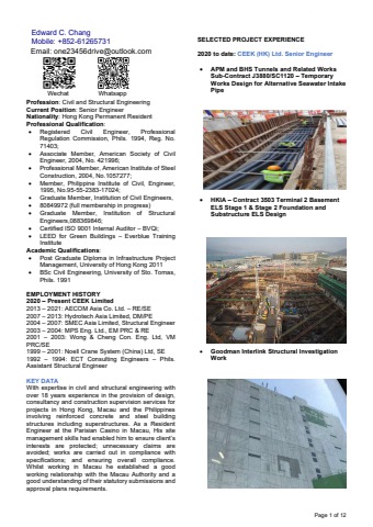 CV Structural Engineer Nov2023 - pcserverpc Flip PDF | AnyFlip