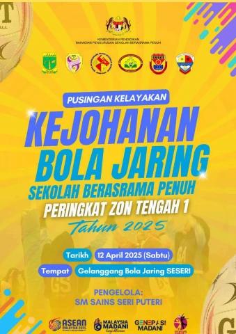 BUKU PROGRAM KEJOHANAN BOLA JARING SBP ZON TENGAH (I) TAHUN 2025 ...