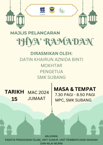 PELANCARAN PROGRAM IHYA' RAMADAN - nurul aini masrudin Flip PDF | AnyFlip
