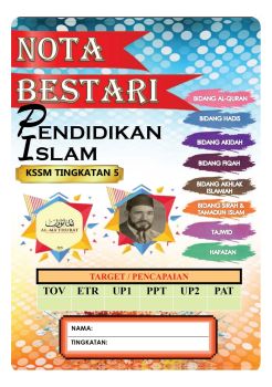 NOTA BESTARI PENDIDIKAN ISLAM TINGKATAN 5 - Perkasa Ummah Enterprise ...