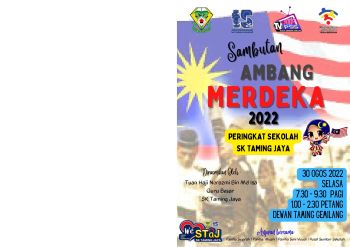 MAJLIS AMBANG MERDEKA STaJ 2022 - PUSAT SUMBER SK TAMING JAYA Flip PDF | AnyFlip
